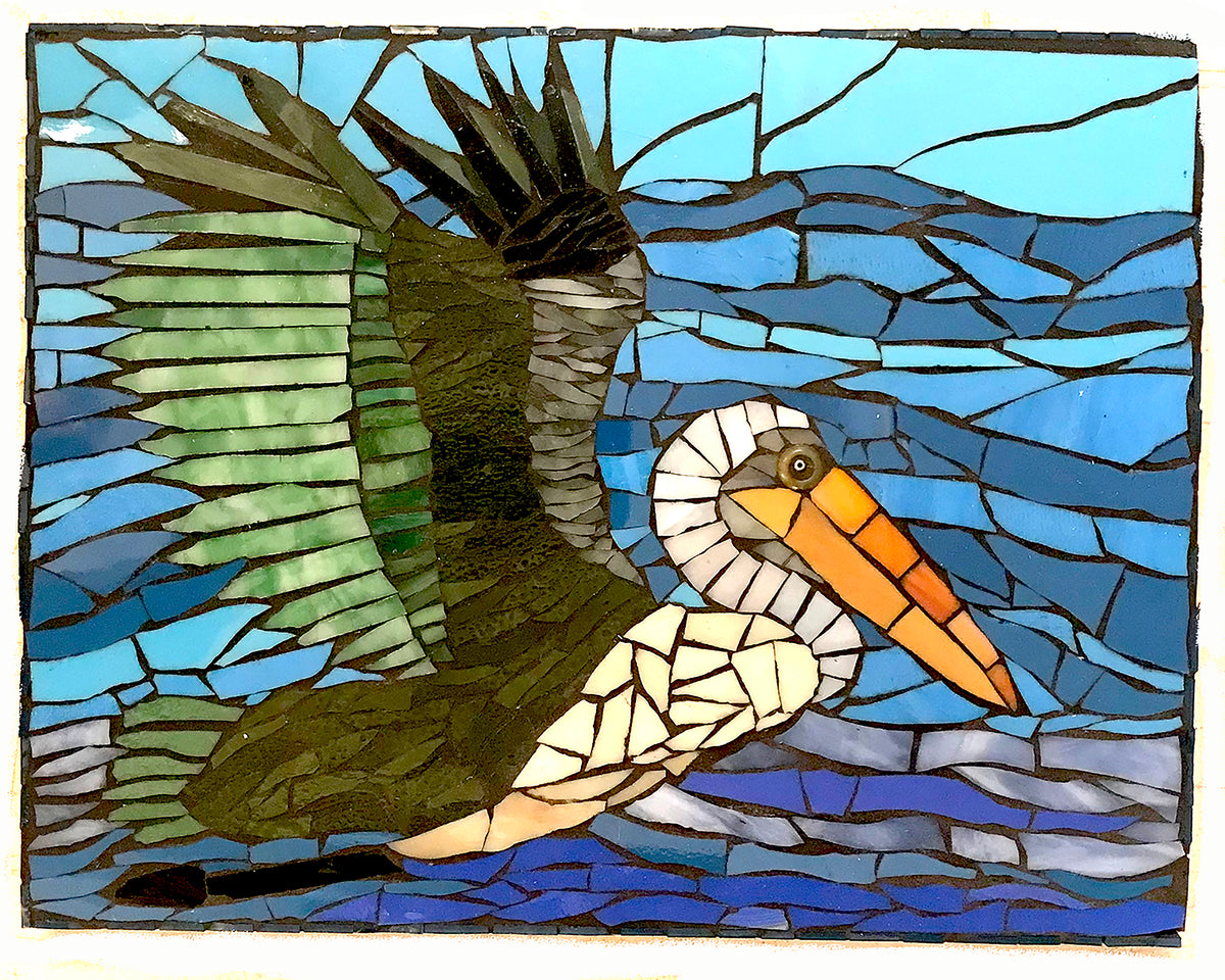 Pelican Mosaic – Jennifer Kunin Studio